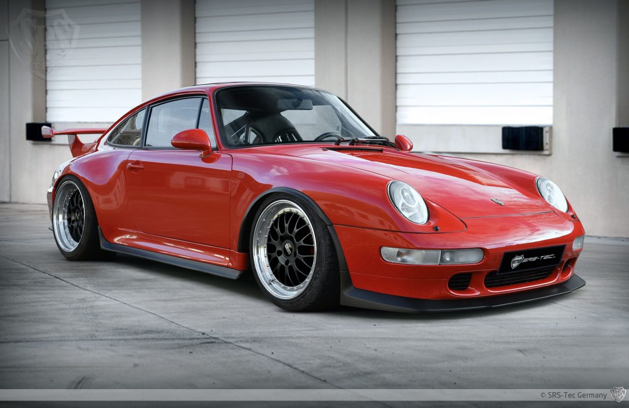 Front spoiler GT-R, Porsche 993 - SRS-TEC