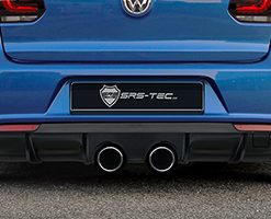 Rear Diffuser R20/R, VW Golf VI - SRS-TEC